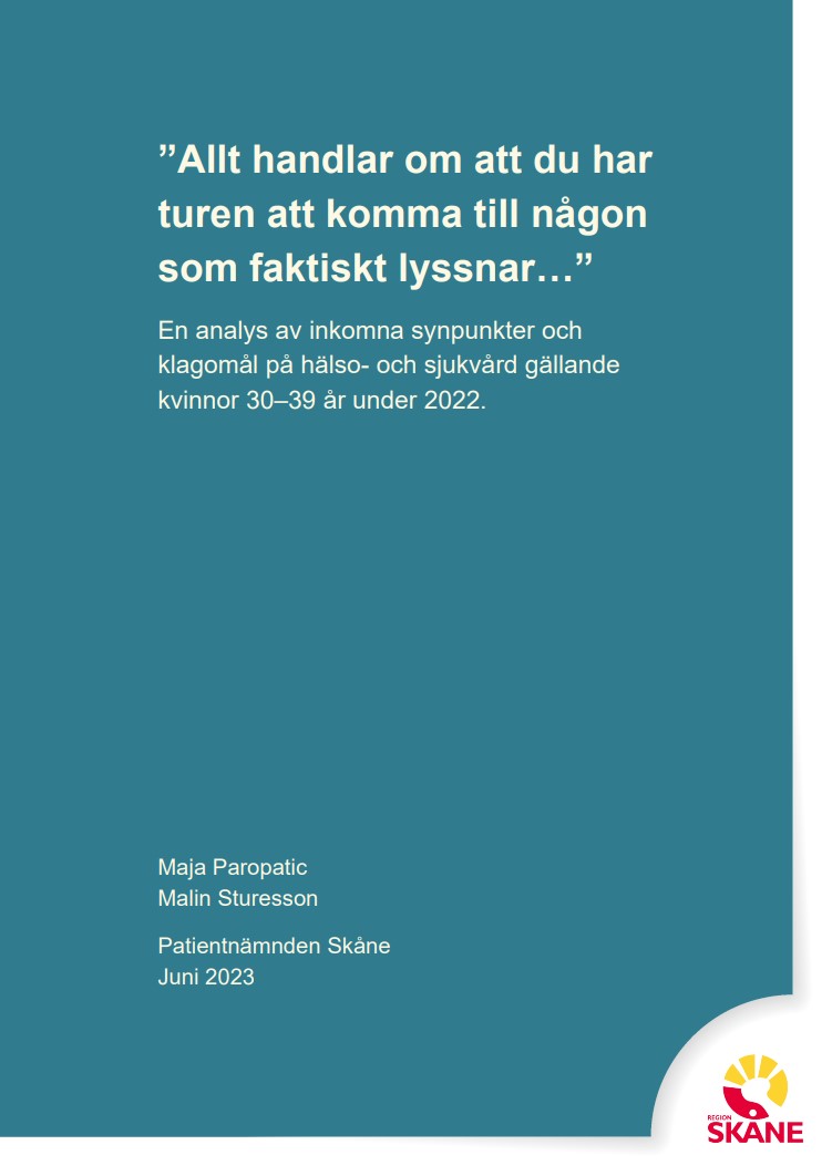 Allt handlar om att du har turen att komma till någon som faktiskt ...